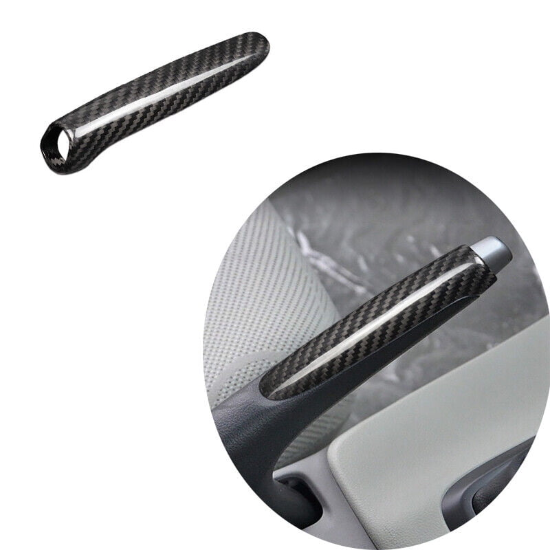 For Honda Civic Real Carbon Fiber Center Console Hand Brake Cover Trim ...