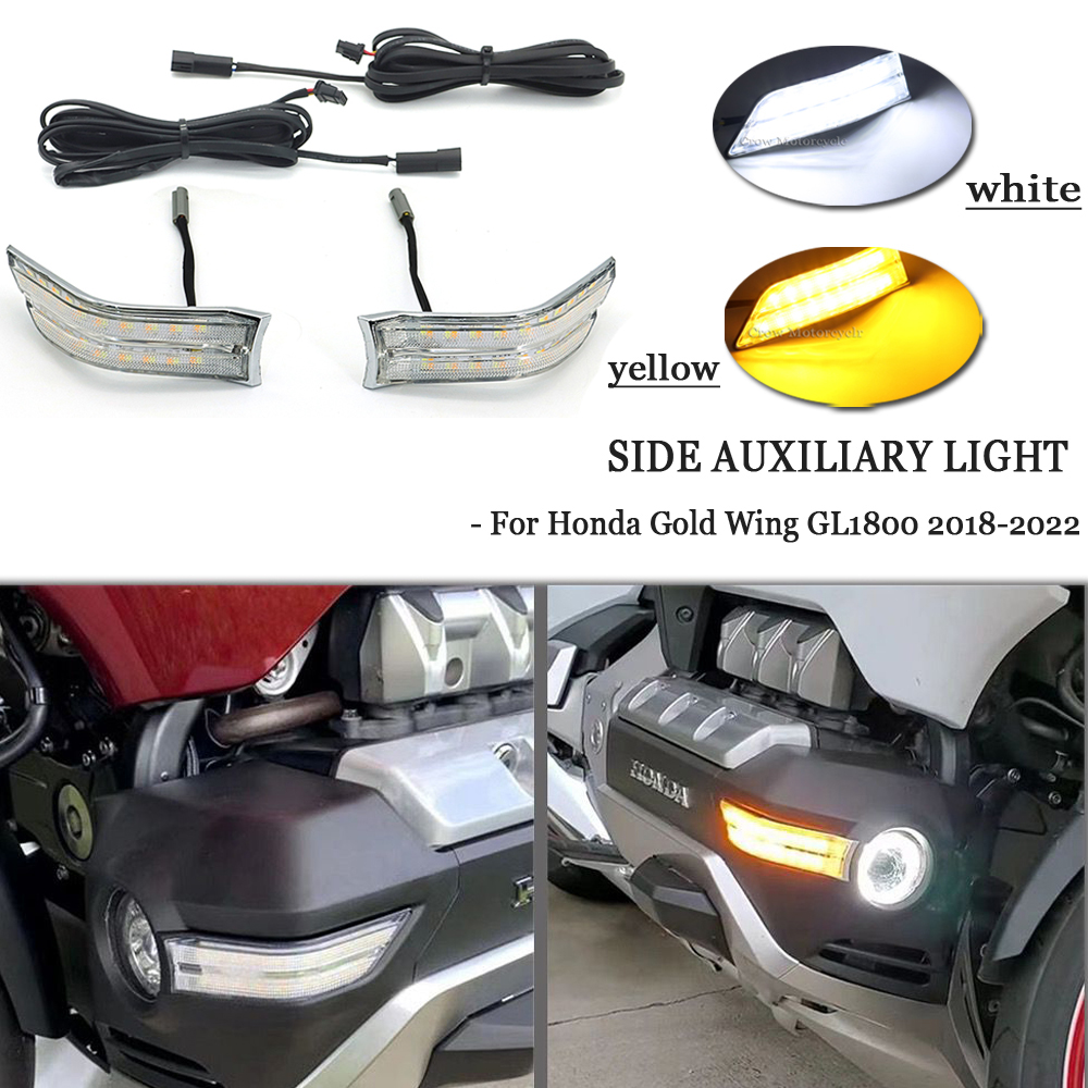 For Honda Gold Wing GL1800 2018-2022 GL 1800 MOTORCYCLE COWL LIGHTS ...
