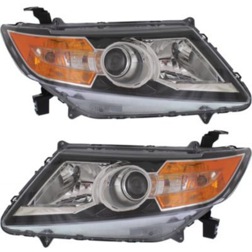 For Honda Odyssey Headlight Assembly 2014 15 16 2017 Pair Driver and ...