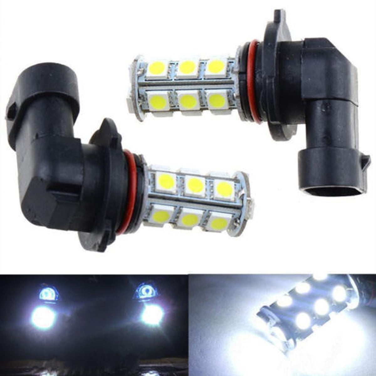 For Honda Rancher 420 2007 2014-17 ATV LED Headlight Kit 6000K Bright ...