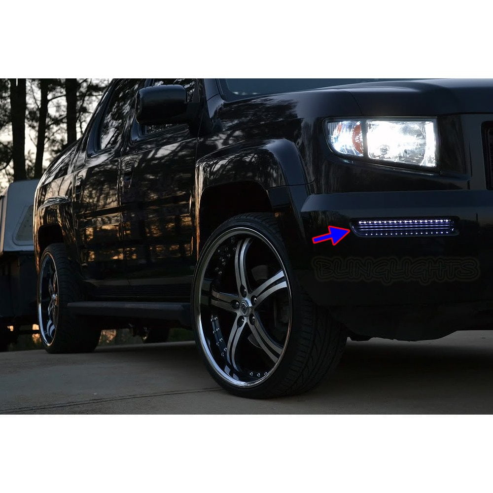 For Honda Ridgeline LED DRL Light Strips Day Time Running Lamp Kit ...