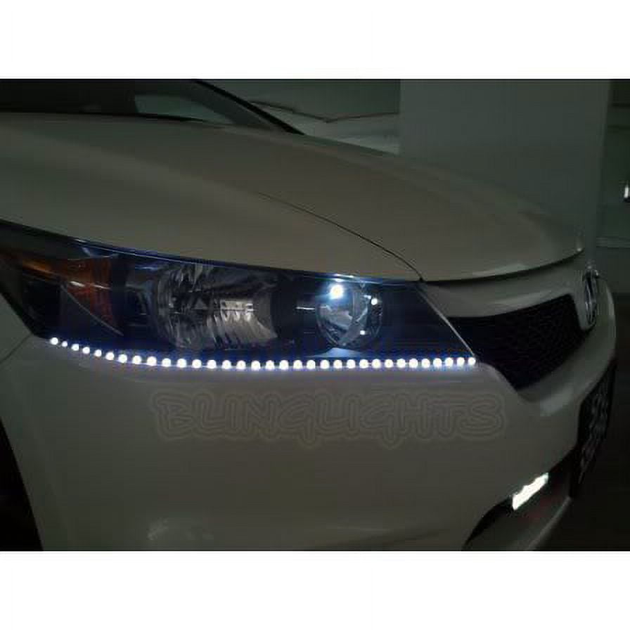 For Honda Stream LED DRL Light Strips for Headlamps Headlights Head ...