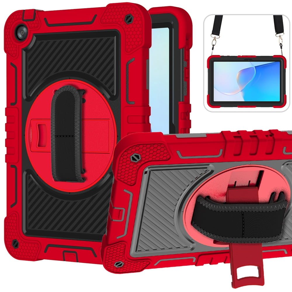 For Huawei MatePad SE 10.4 inch 2022 Matepad 11 2023 Case Kid Safe Rotable Hand Shoulder Strap ...