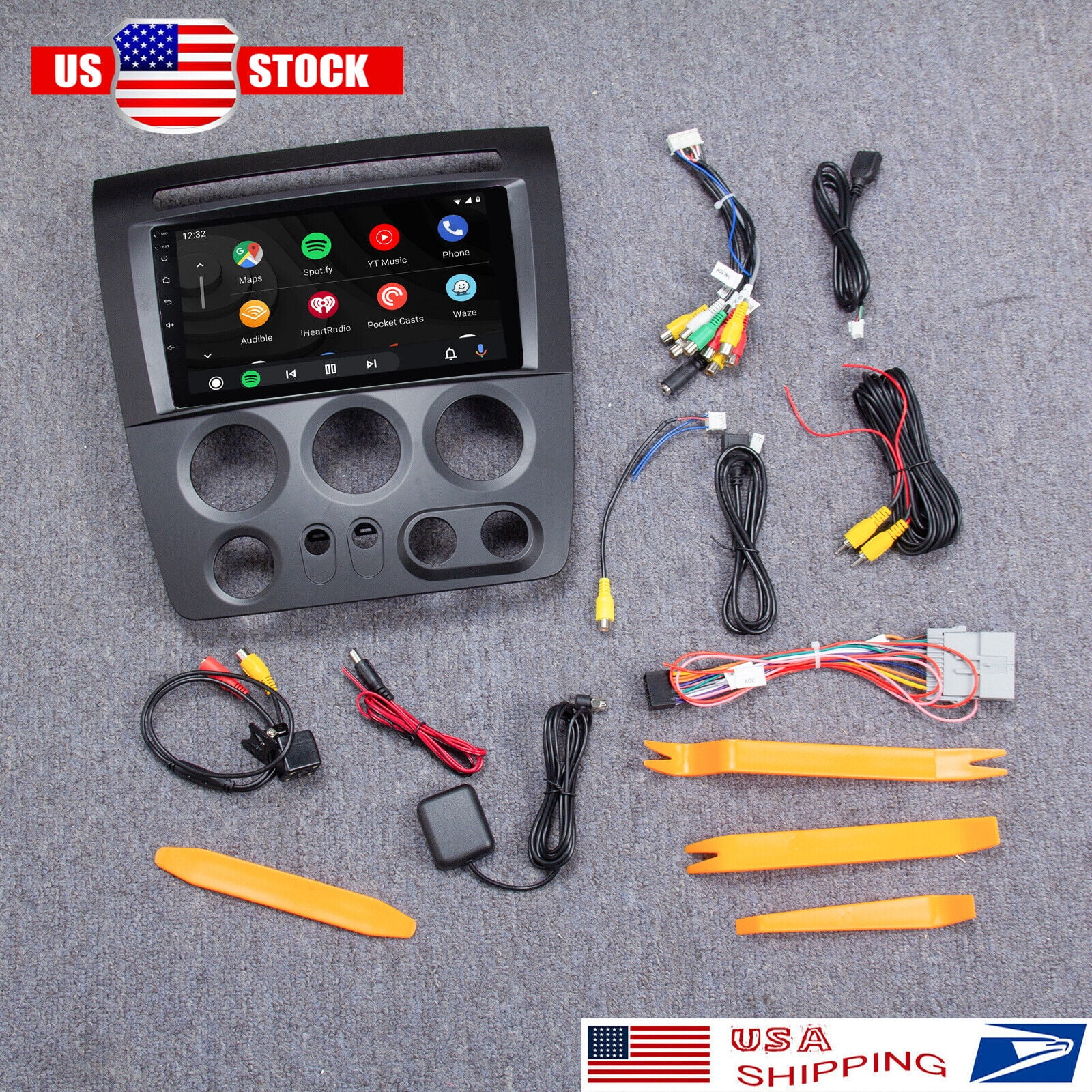 For Hummer H3 2005-2010 9" Android 13 Carplay Car Radio Player Stereo ...