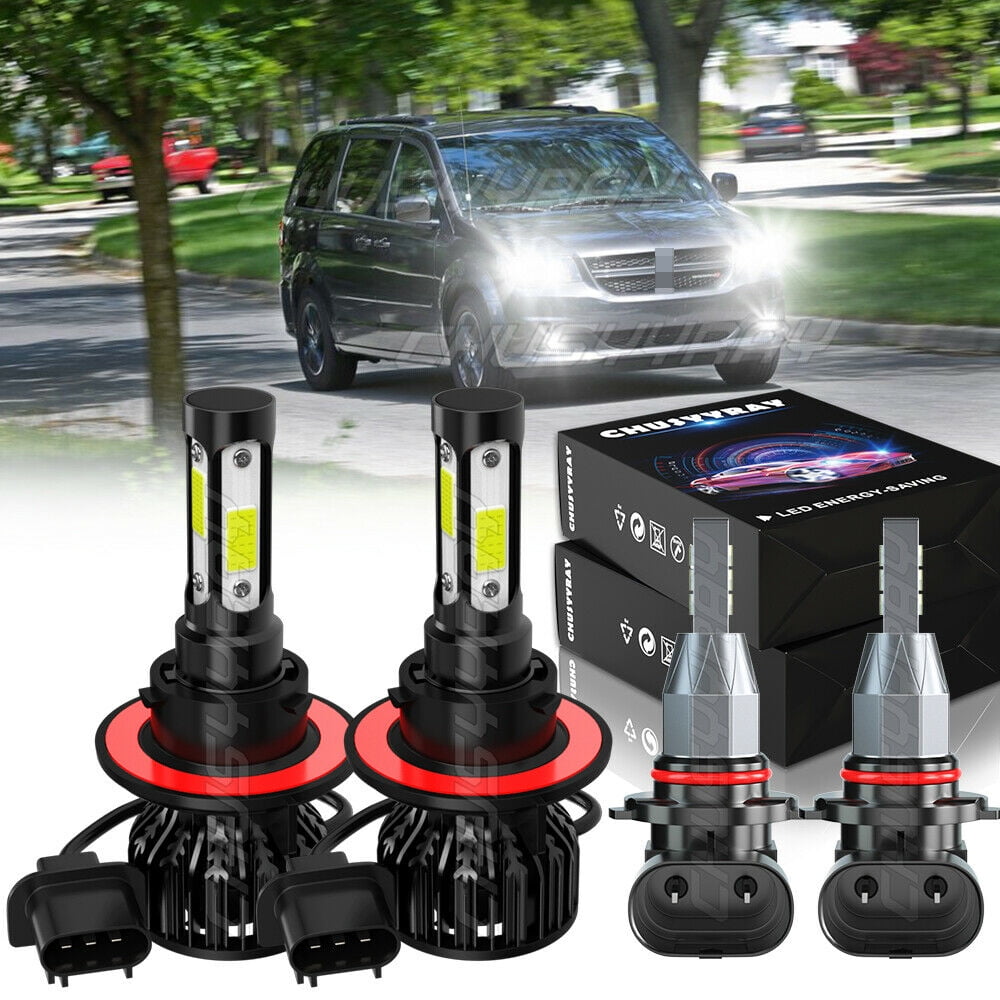 For Hummer H3 2006 2007 2008-2010 LED Headlight Hi/Lo+Fog Light Bulbs ...