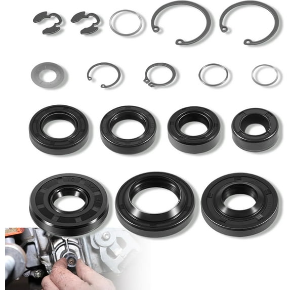 For Hydro-Gear 70853 Seal Kit Fit Lawn Mower ZA, ZB, ZC, ZD, ZT-2200 ...