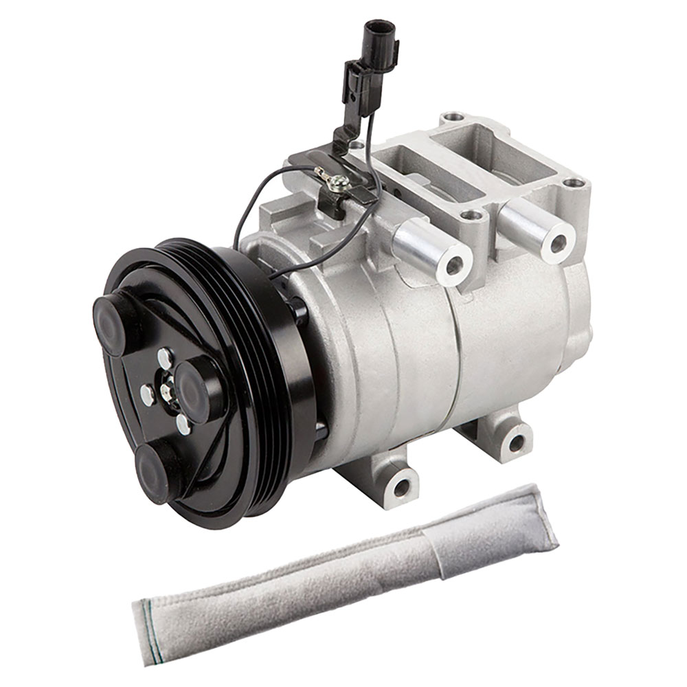 For Hyundai Elantra 2001 2002 2003 2004 2005 2006 AC Compressor w/ A/C ...