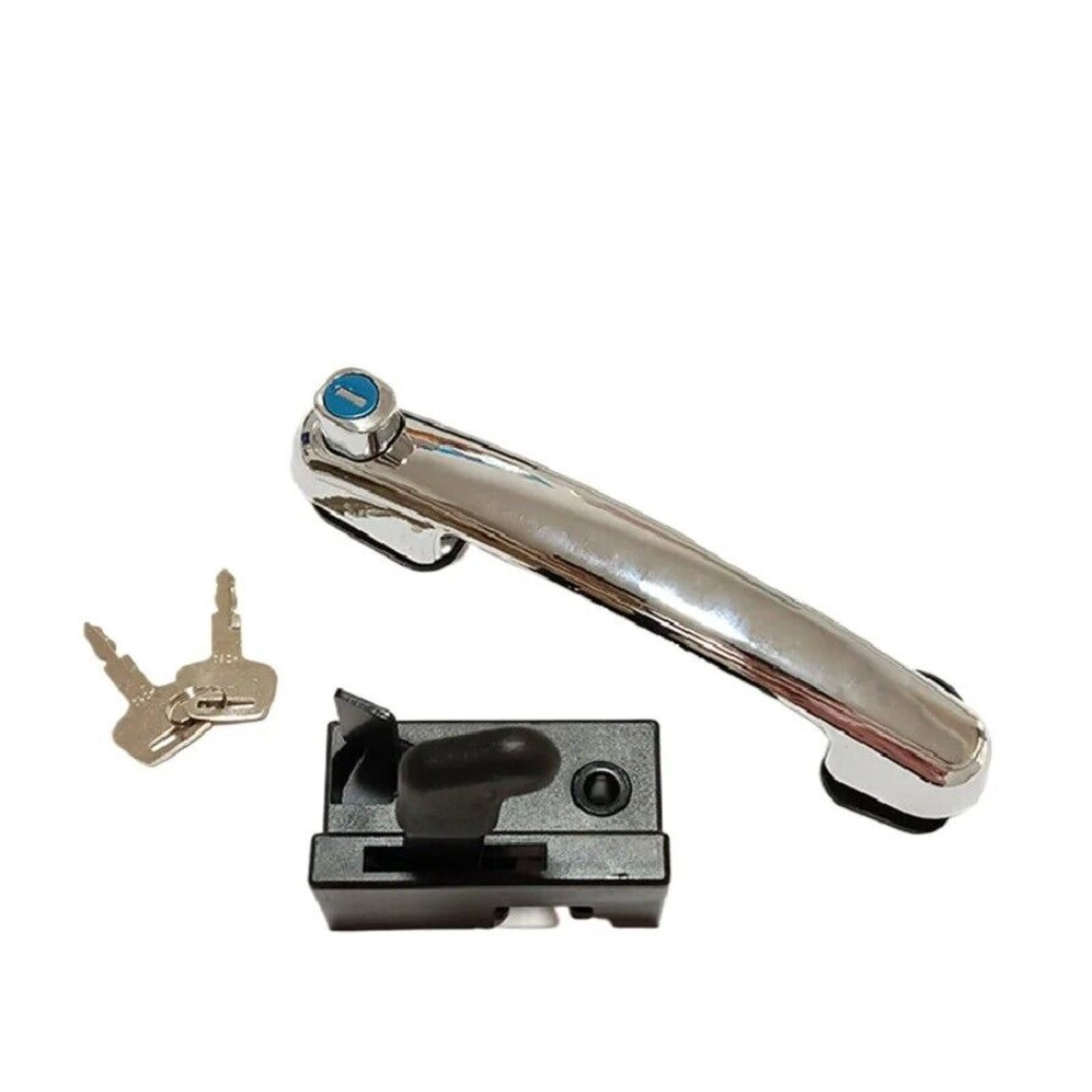 For Hyundai R60-7 Cab Door Lock Assembly External Handle Lock Block ...