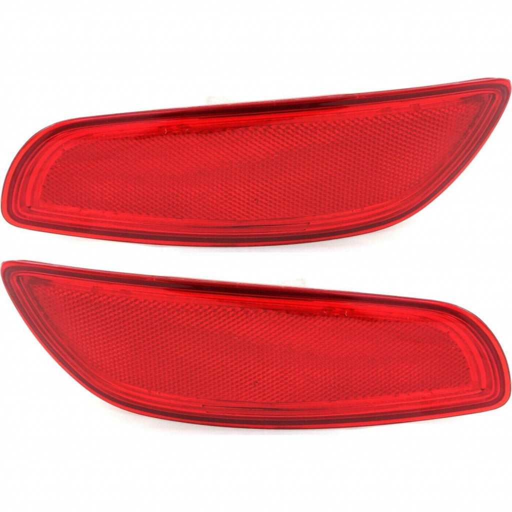For Hyundai Santa Fe Rear Reflector 2010 2011 2012 Pair Driver and ...