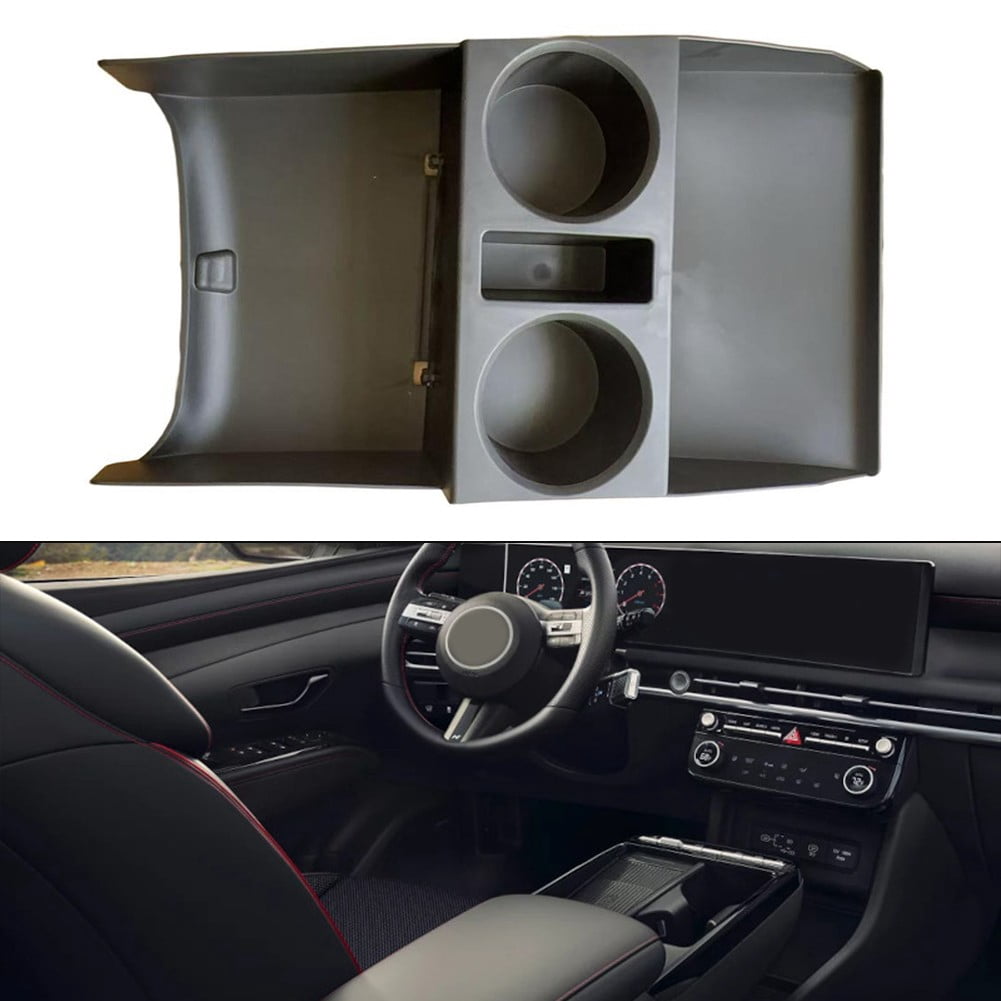 For Hyundai Tucson 2025-2026 Armrest Under Storage Box Organizer Holder ...