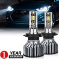 For Hyundai Veloster 2012-2017 H7 LED Headlights, Super Bright, High ...