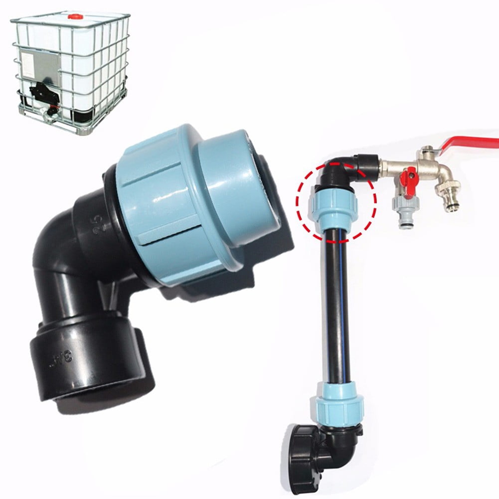 For IBC Adapter connection lever set for 2 Tanks Outlet Tee Connector ...