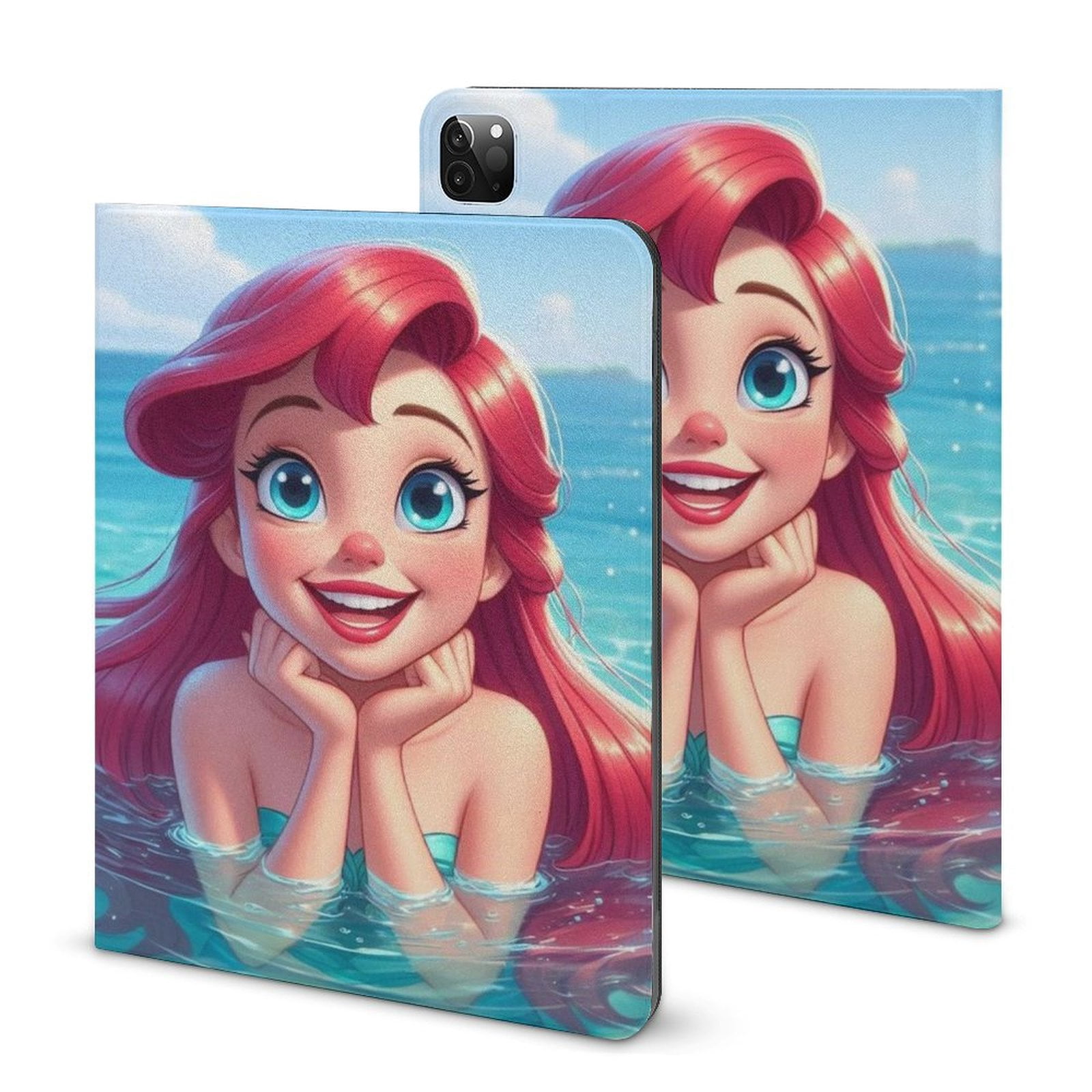 For IPAD Pro 2020 （11in） Generation Case Cute Cartoon Ariel The Little ...
