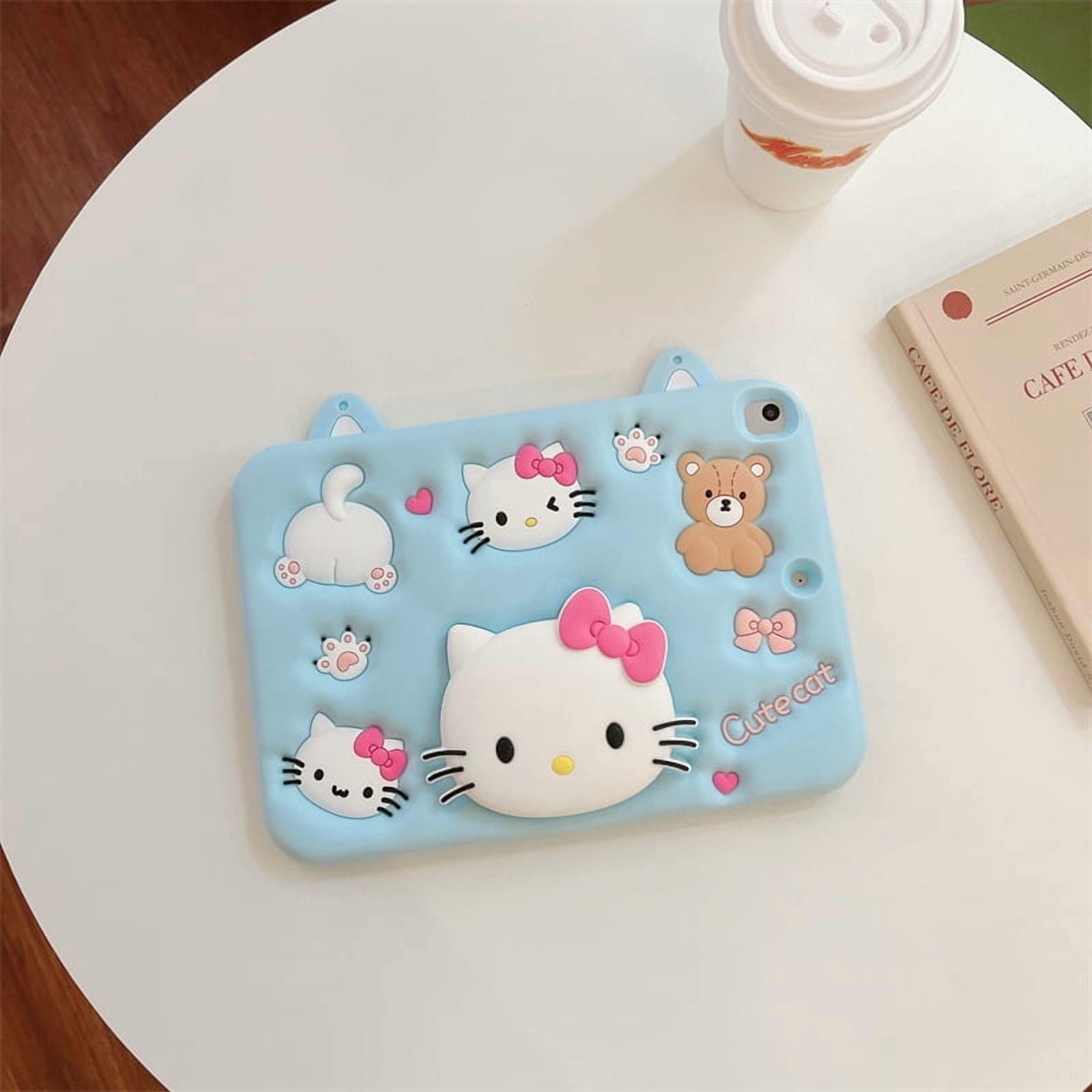 For IPad Air Mini 2 3 4 5 6 10.9 Pro 11 9 8 7th Case Cute Cartoon Hello ...