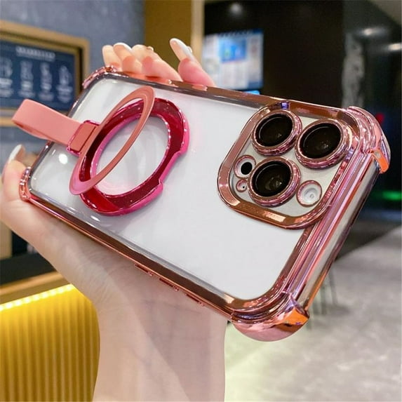 For IPhone 12 Pro Max Case Compatible With MagSafe, Transparent Crystal ...