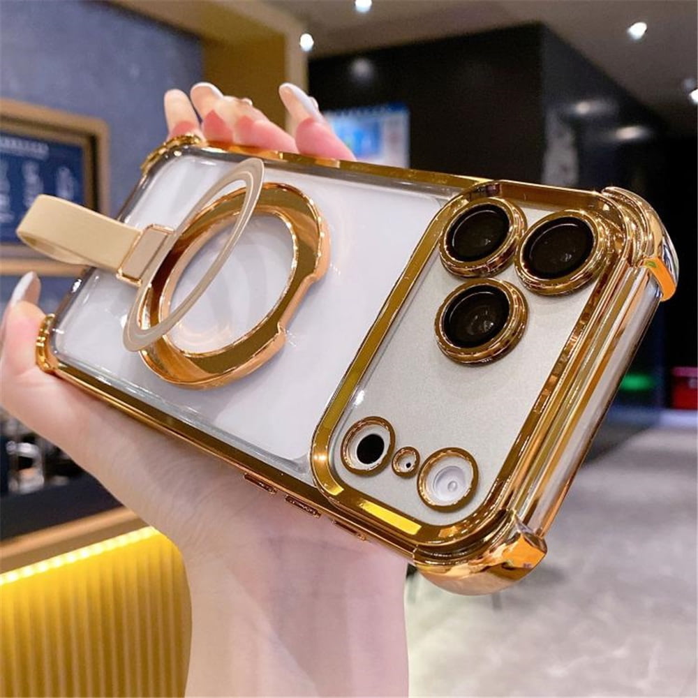 For IPhone 17 Pro Case Compatible With MagSafe, Transparent Crystal ...