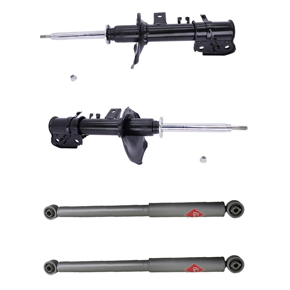 For Infiniti QX4 Nissan Pathfinder Front Rear Shock Strut Spring Set ...