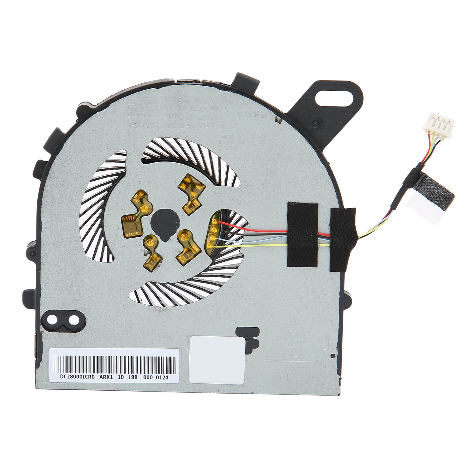 For Inspiron 15 Fan DC 5V Powerful Heat Dissipation 4 Pin Power ...