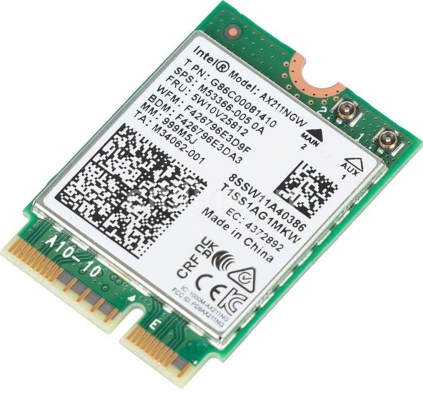 Wifi 6e Adapter For Intel Ax211 Tri Band Up To 2 4 Gbps Cnvio2 M 2