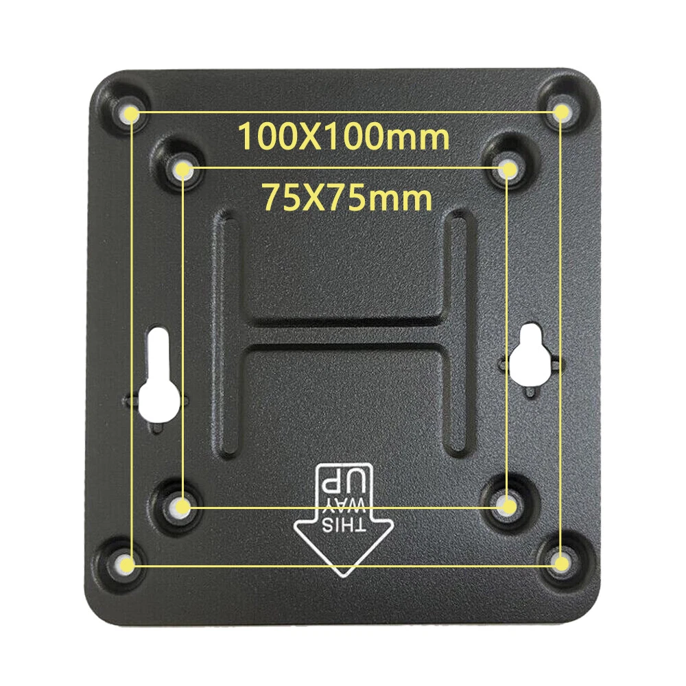 For Intel Nuc4 5 6 7 8 10 11Th 13Lcd Display Back Mount Vesa Bracket With Screws - Walmart.com