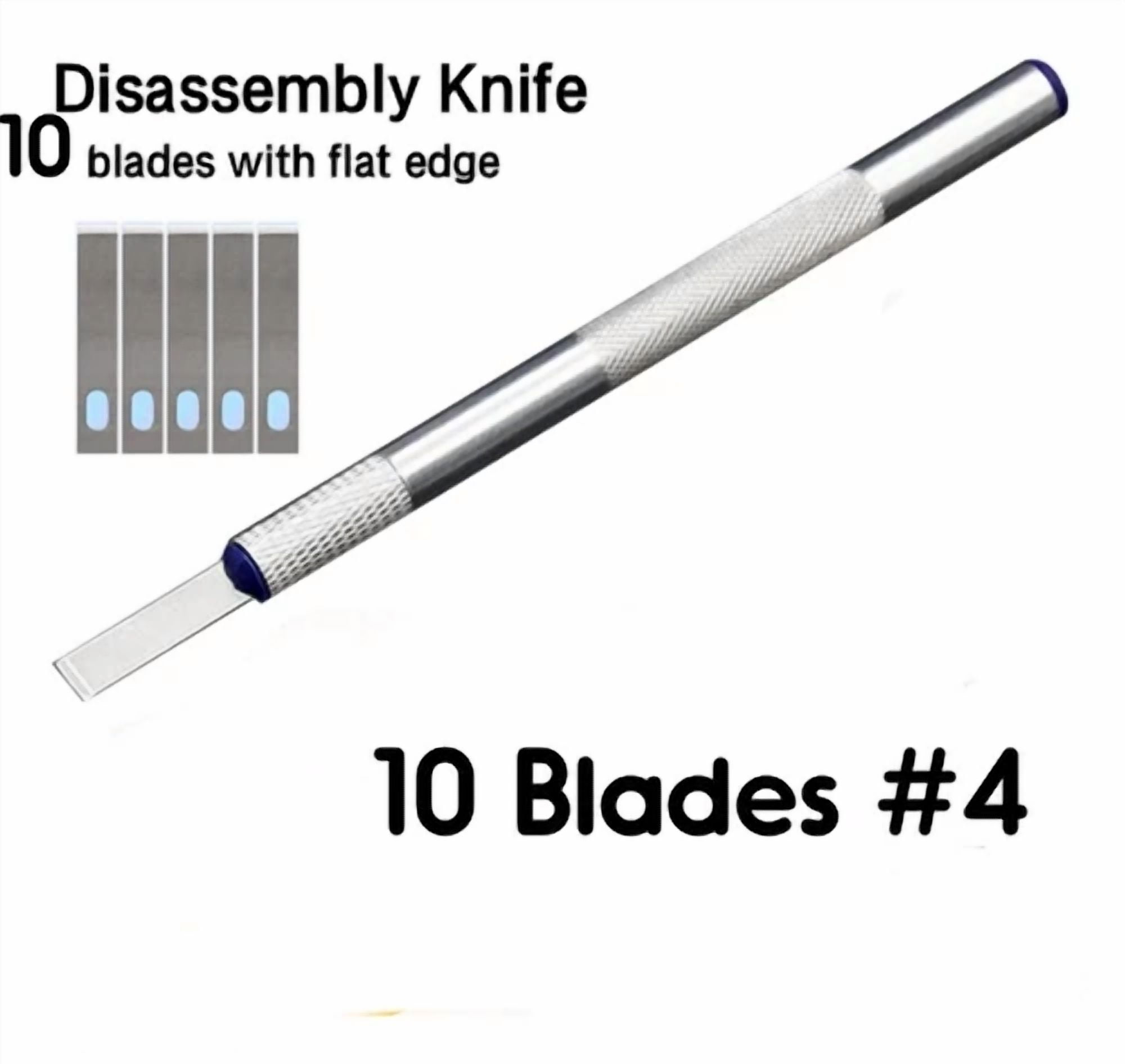 For Iphone 11 12 13 14 Pro Max Battery Back Cover Glass Knife #4 Blades ...