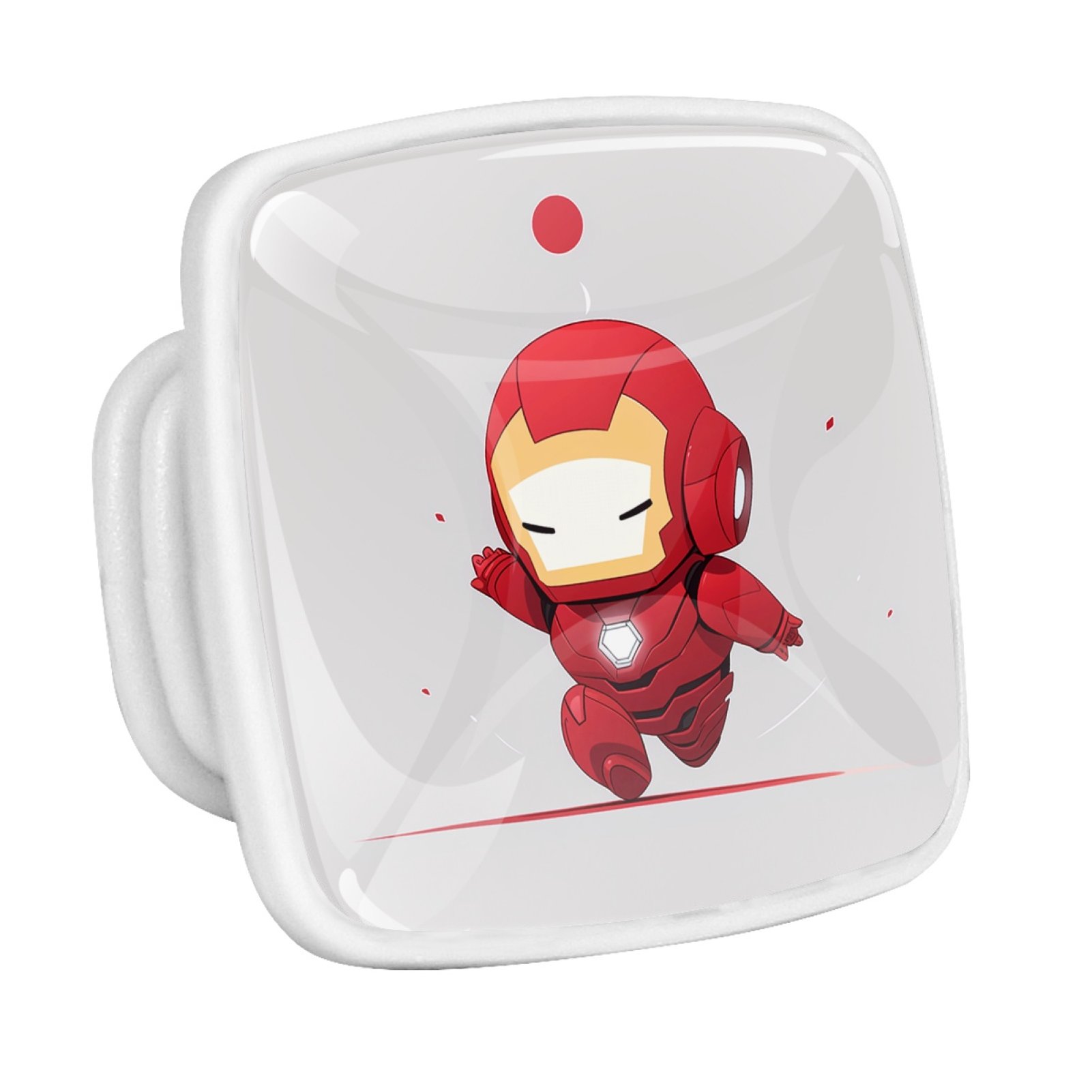 For Iron Man Glow-in-the-Dark Fluorescent Square Drawer Pulls 4-Pack ...