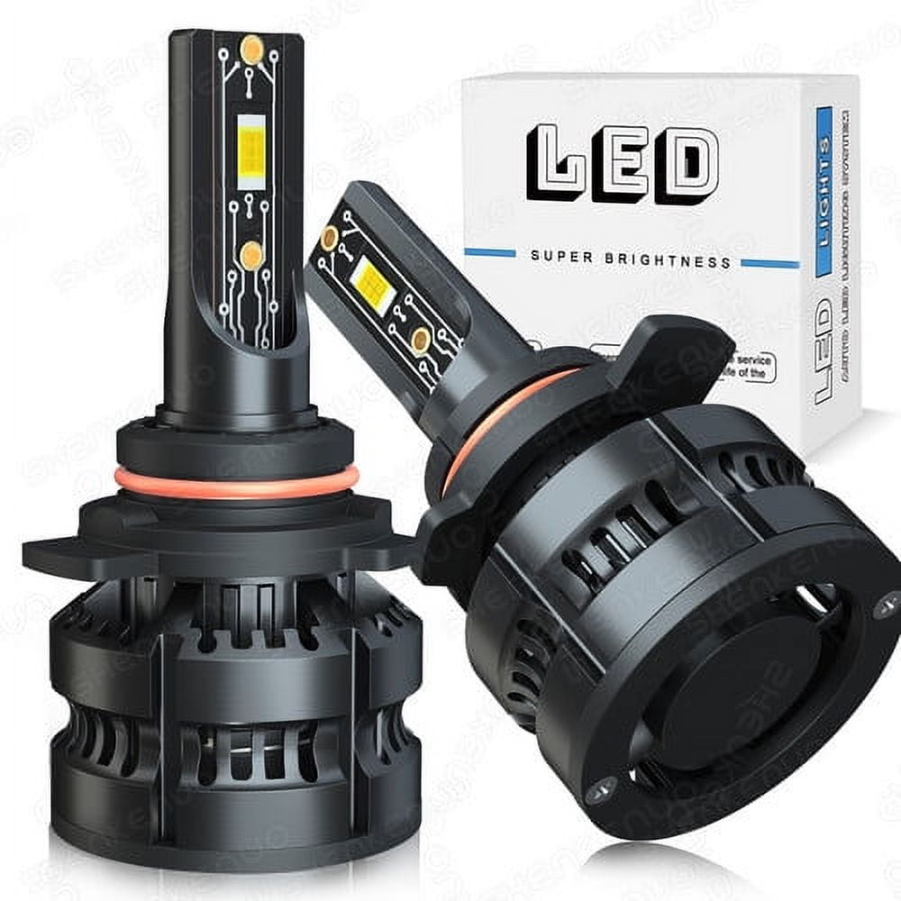For JEEP COMPASS 2014-2016 Bright 9012 LED Headlight Bulbs High/Low ...
