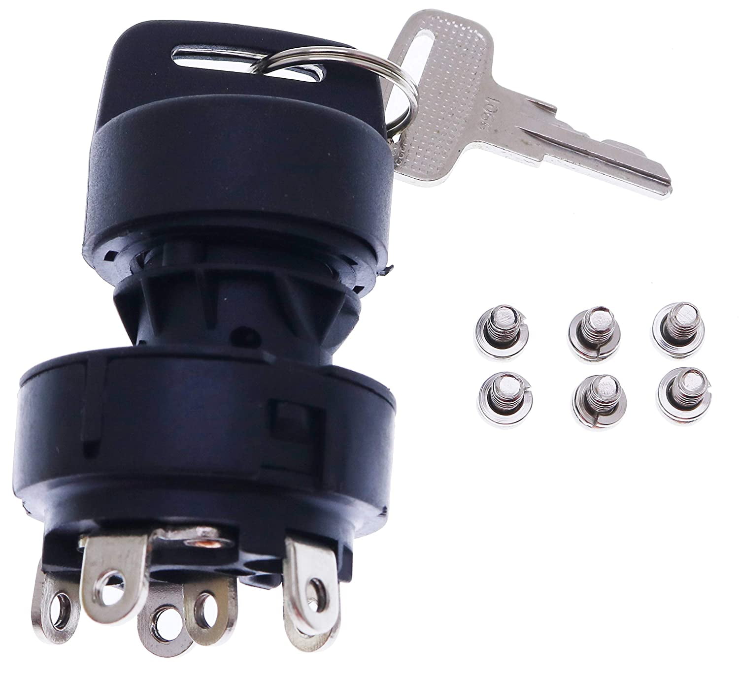 For JLG 12VDC-20A 24VDC-10A 48VDC-4A E201575 SWITCH, IGNITION - Walmart.com