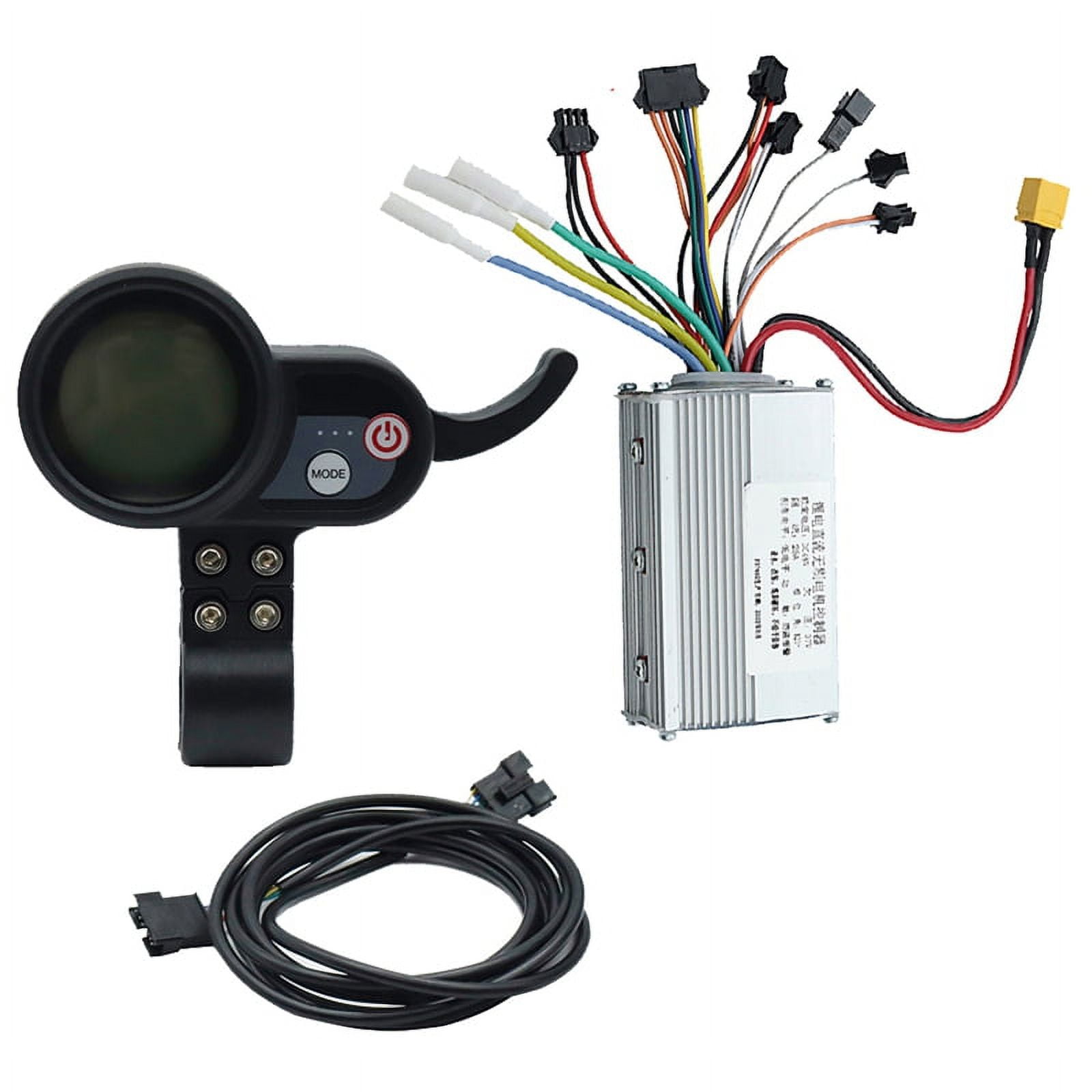 For JP 48V 25A Controller Brushless Motor+36-60V Dashboard Meter Kit ...