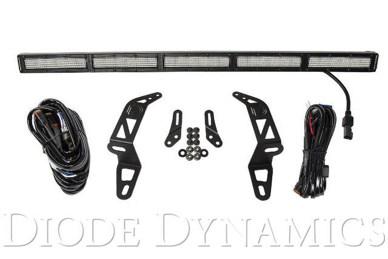 Diode Dynamics for Jeep 2018 SS30 Bumper LED Kit White Flood Single ...