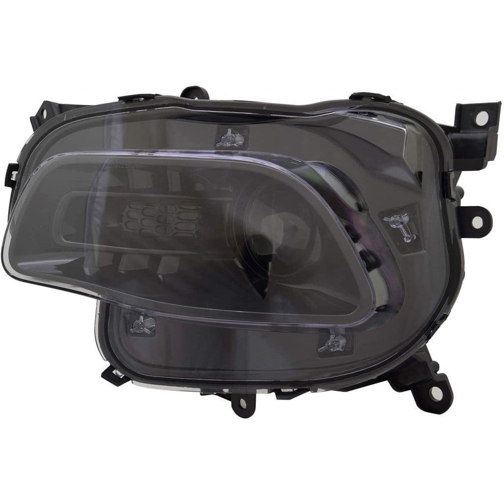 For Jeep Cherokee Headlight Assembly 2016 2017 2018 Driver Side Black ...