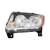 For Jeep Compass Headlight Assembly 2011 2012 2013 Pair Driver and ...