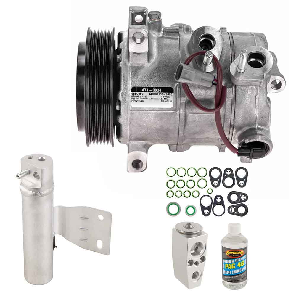 For Jeep Compass Patriot 2012-2015 OEM AC Compressor w/ A/C Repair Kit ...