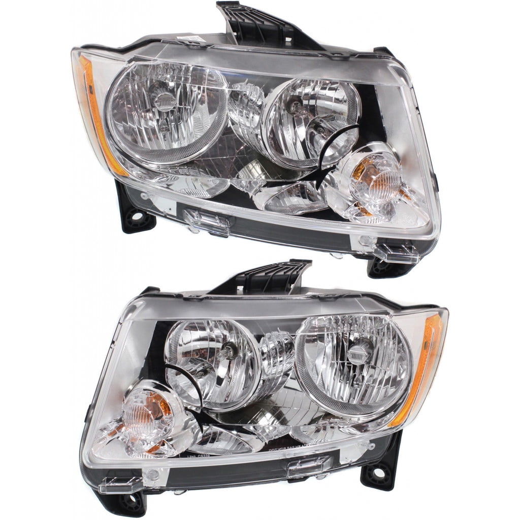For Jeep Grand Cherokee 2011 2012 2013 Headlight Assembly Driver and ...