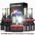 For Jeep Grand Cherokee 2014 2015 2016 2017 2018 Faros LED + Kit de ...