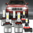 For Jeep Grand Cherokee 2014-2018 LED Headlight High Low Beam + Fog ...
