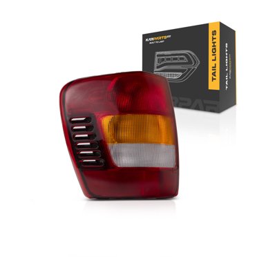 ANZO 2014-2016 Jeep Grand Cherokee LED Taillights Red/Smoke - Walmart.com