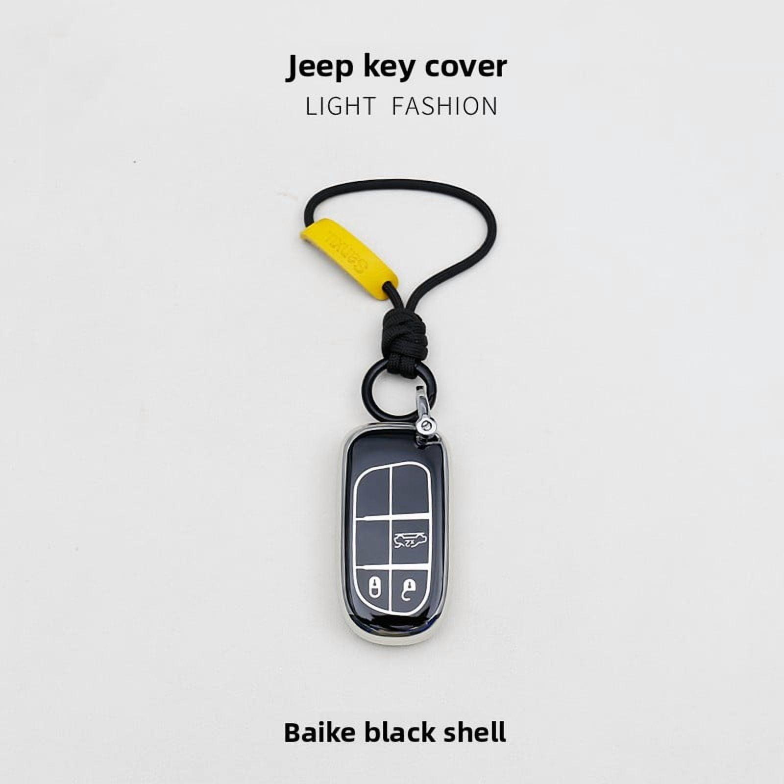 For Jeep Key Fob Cover Compass Cherokee Grand Cherokee Renegade ...