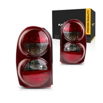For Jeep Wrangler Tail Light Assembly 1998-2006 Driver and Passenger ...