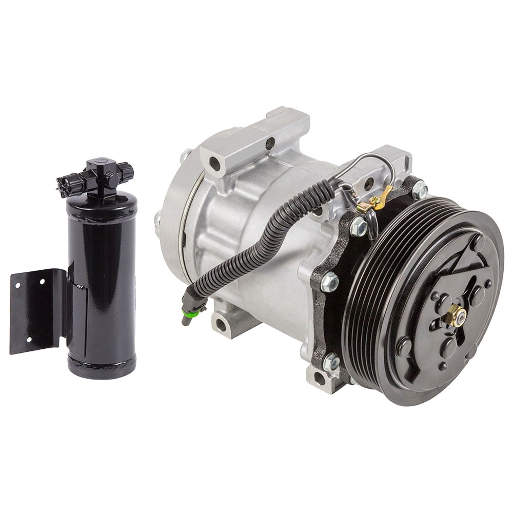 For Jeep Wrangler 1989 1990 1991 1992 1993 AC Compressor w/ A/C Drier ...