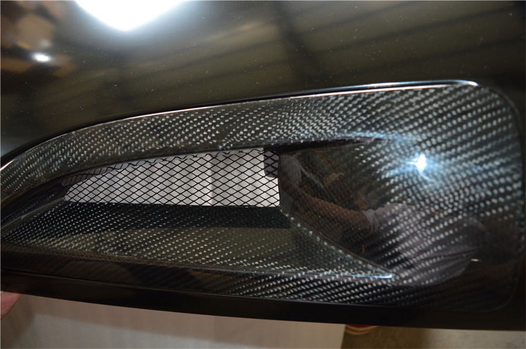 For Jeep Wrangler JK 07-17 2PCS Plastic Side Vent Cover Trim Hood ...