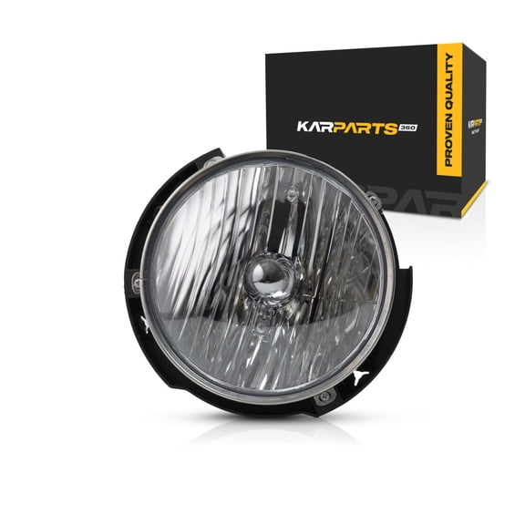KarParts360 For Jeep Wrangler 2007-2018 Headlight Assembly Driver And ...