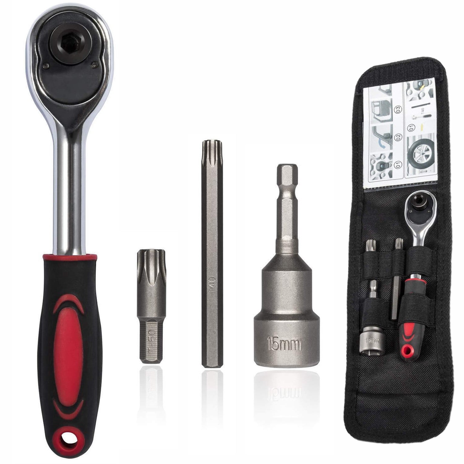 For Jeep Wrangler JK JL Hard Top and Door Removal Torx Set Tool Kit ...