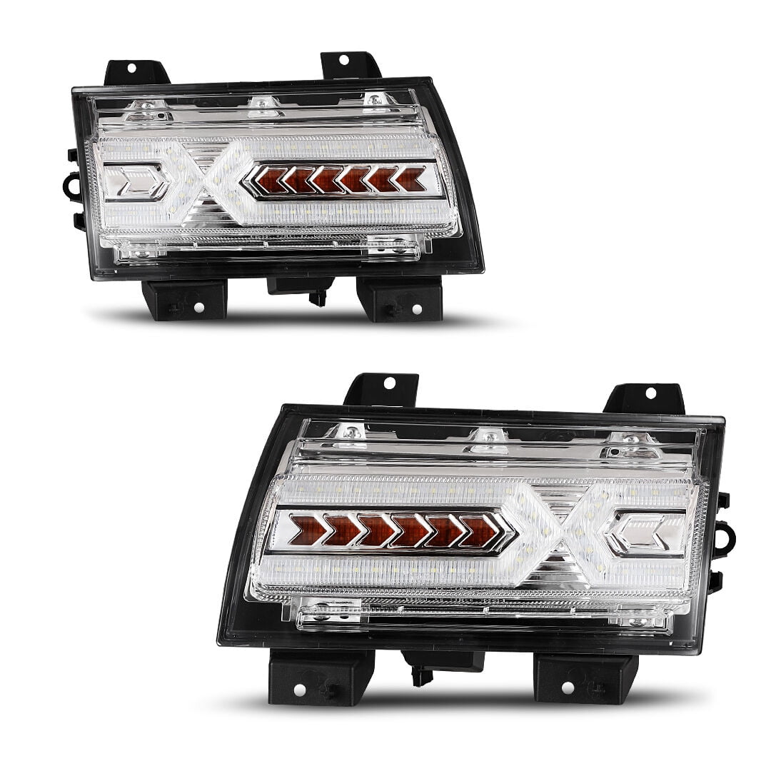 For Jeep Wrangler JL 2018-2024 & Gladiator JT 2020-2024 LED Side Light ...