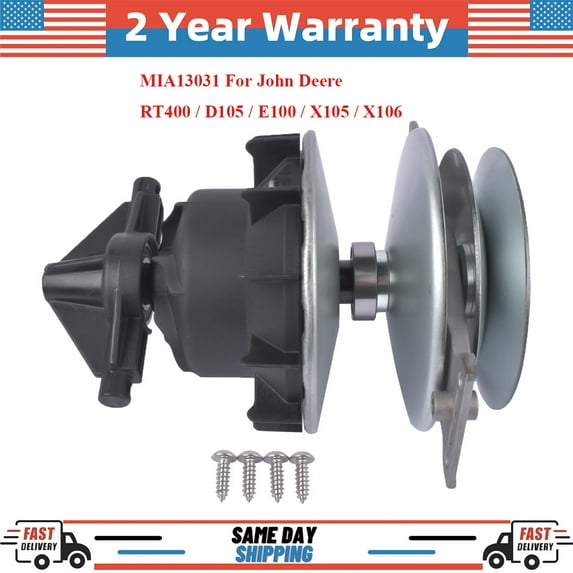 For John Deere D105 E100 X105 X106 RT400 Driver Kit / Primary Pulley ...