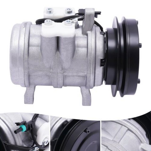 For John Deere Tractor Loader 6E171 A/C AC Compressor RE10972, RE12513 ...