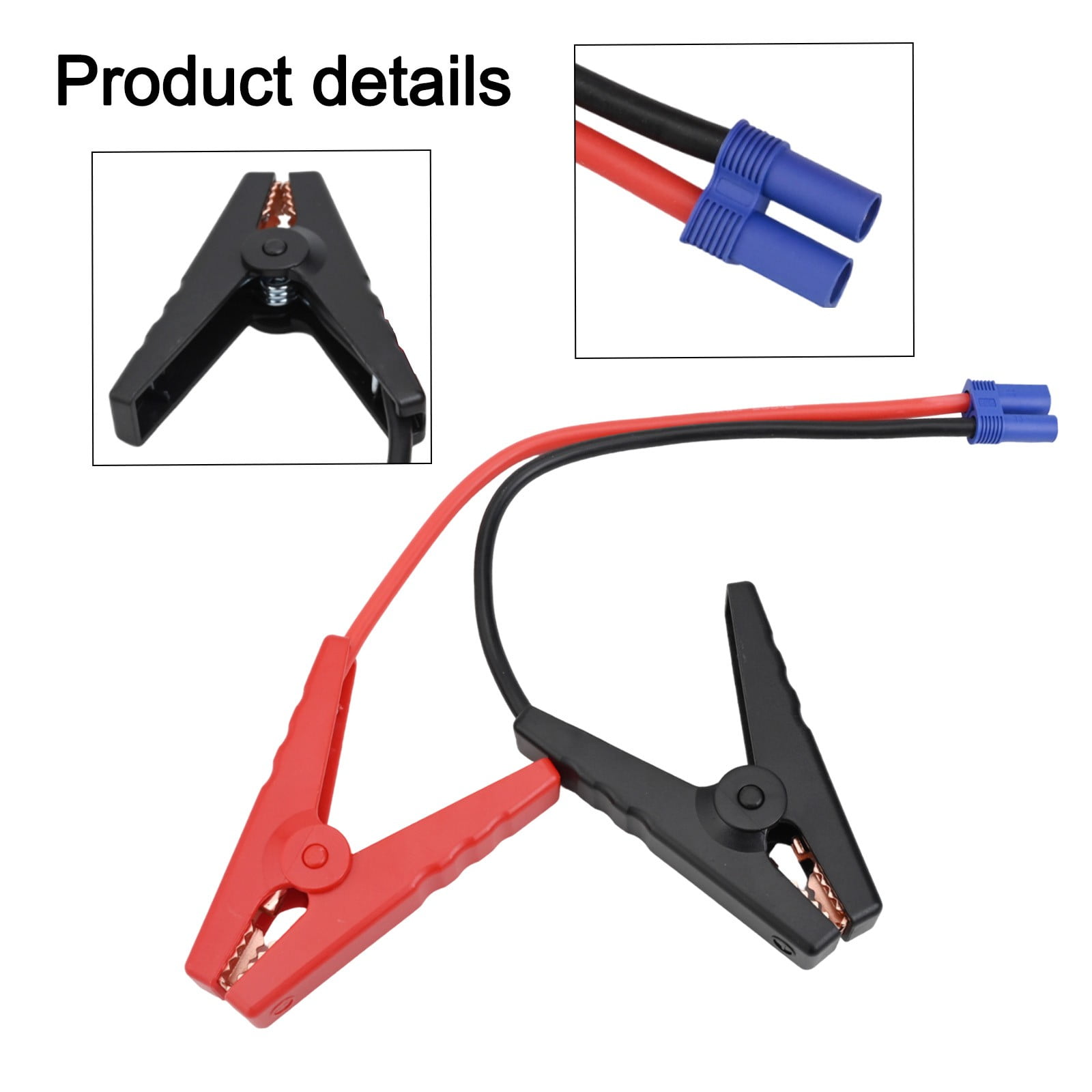For Jump Starter Power Clamp Set With Ec5 Connection For Easy Handling - Walmart.com