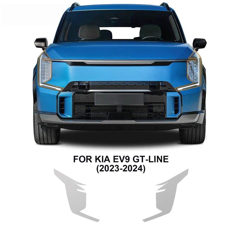For KIA EV9 GT-Line 2023 2024 Car Headlight Rearview Paint Protection ...