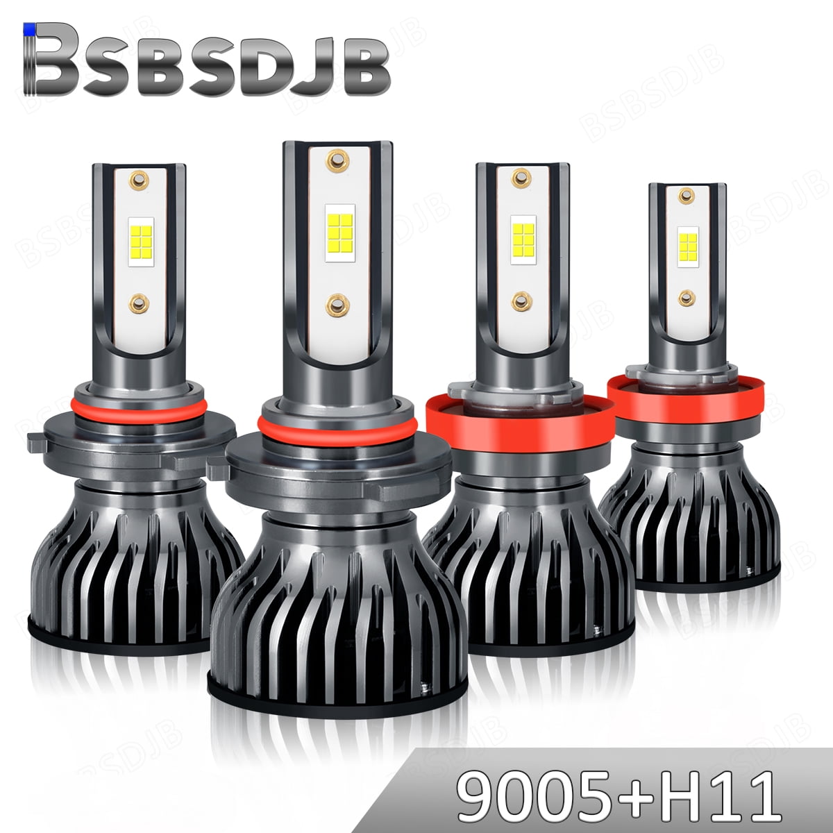 For Kenworth T680 T880 2013-2019 Front LED Headlight Bulbs 6000K Cool ...