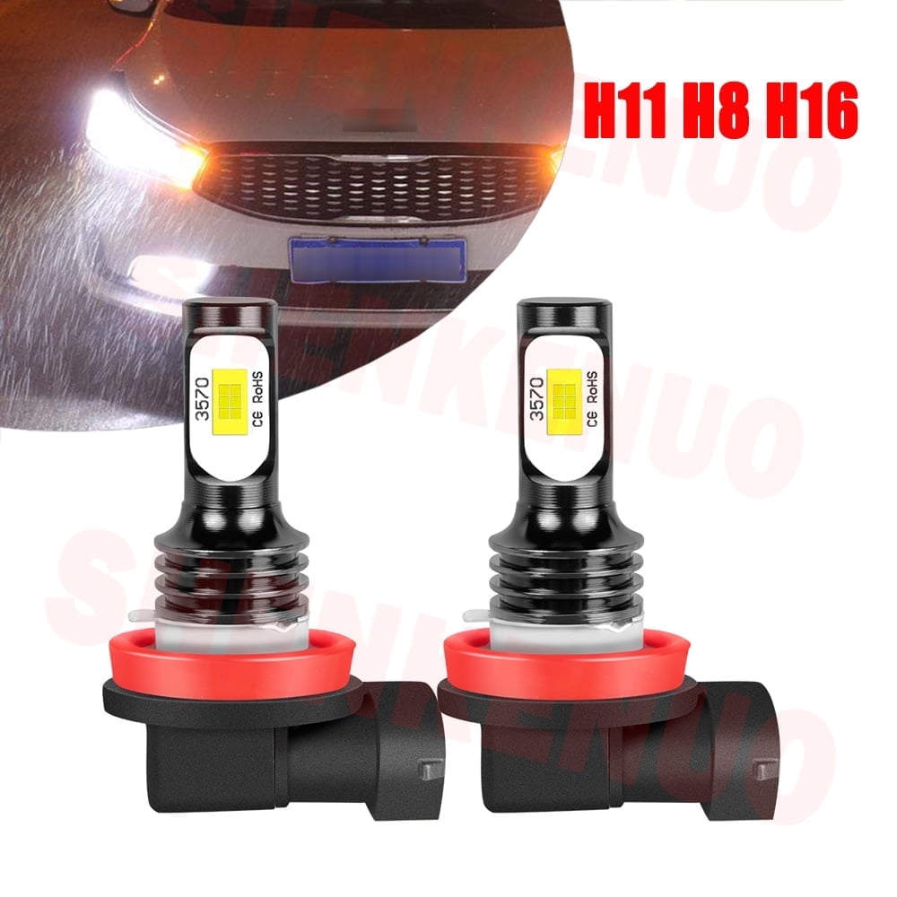 For Kia Optima 2011 2012 2013 2014 2015 LED Light Bulbs H11/H8 Fog ...